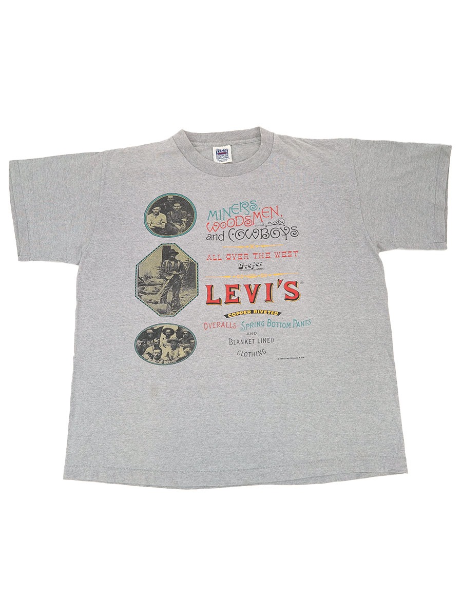 90's Levi's SHIRTS 100％コットン プリントTシャツ 表記(L) USA製 | すべての商品 | | BerBerJin WebStore