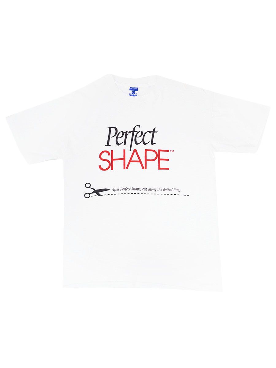 90's RP ''Perfect SHAPE'' 両面プリントTシャツ 100%コットン ホワイト 表記(L) USA製 | NEW ...