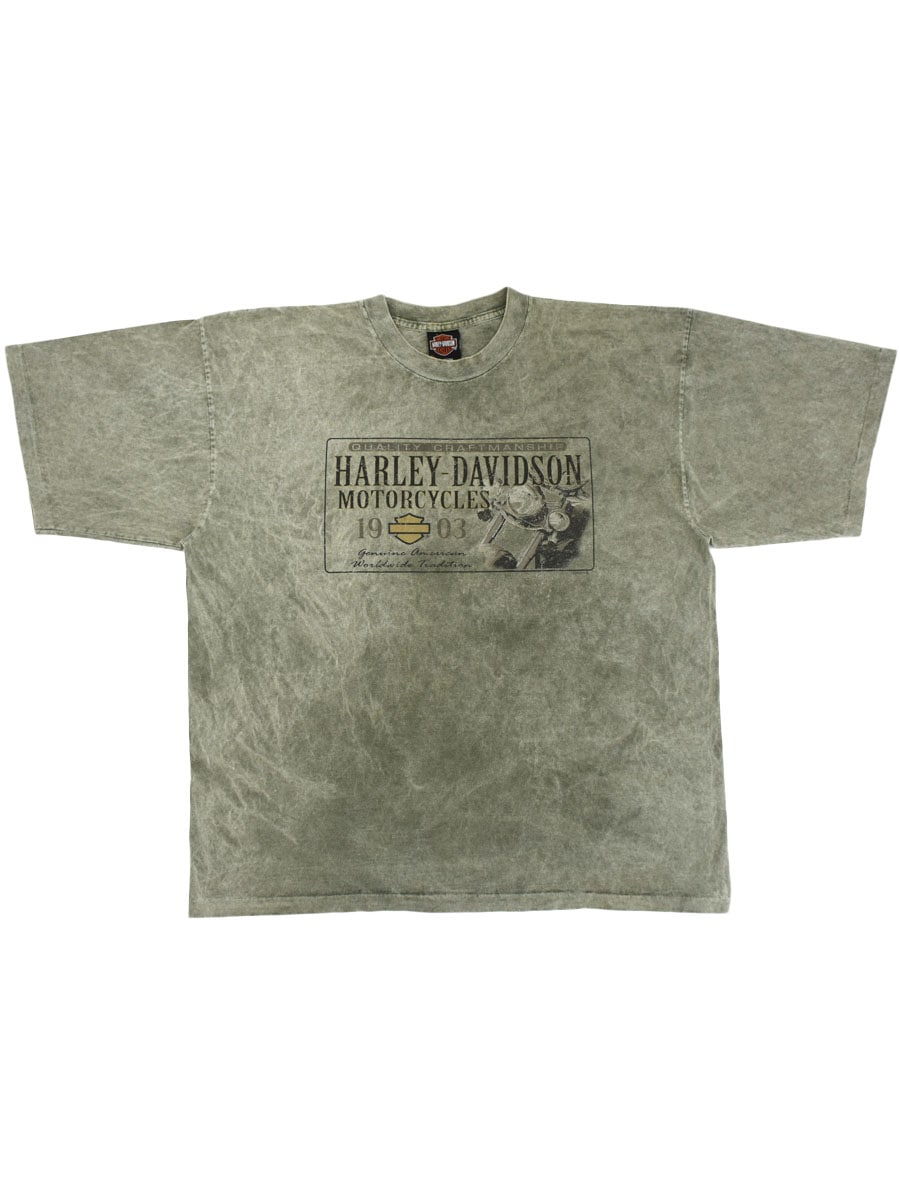 90's HARLEY-DAVISON ''TILLEY'S HARLEY-DAVIDSON SHOP'' 両面プリント Tシャツ 表記(XL) USA製 | すべての商品 ...