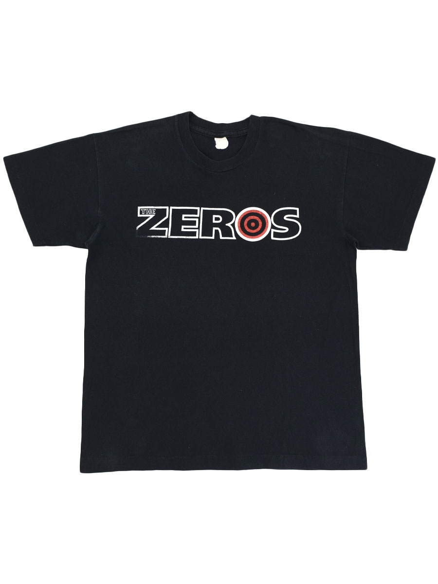 90's THE ZEROS ''CEROS SPAIN 95'' 両面プリント Tシャツ ブラック 実寸(M位) | すべての商品 ...