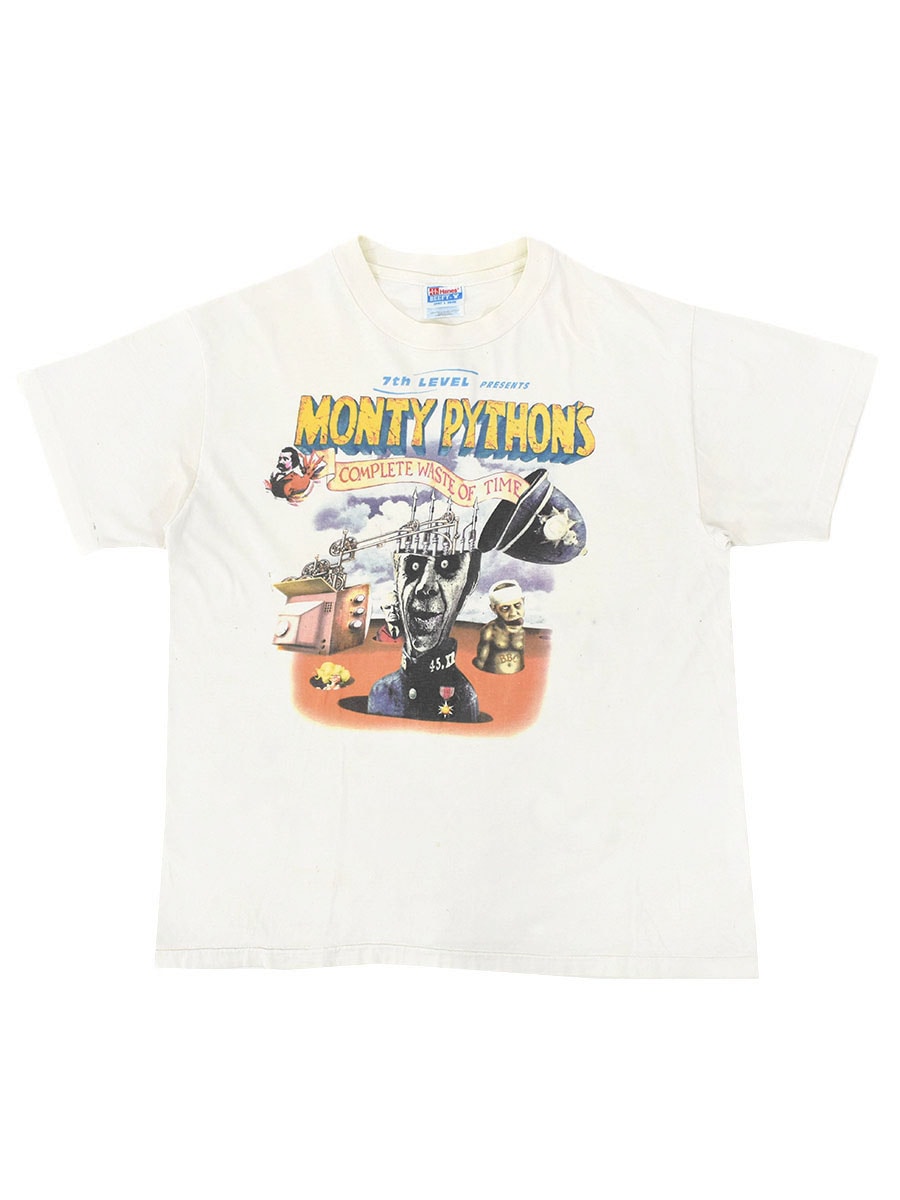 90's Hanes ''Monty Python's Complete Waste of Time'' ゲーム プリントTシャツ ホワイト ...