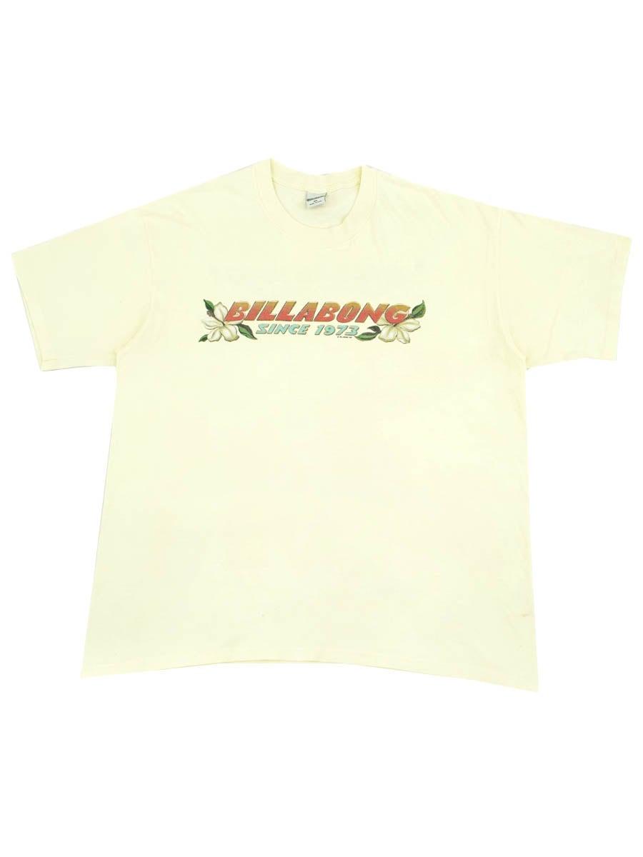 90's BILLABONG 両面プリントTシャツ クリームイエロー 表記(XL) USA製 | すべての商品 | | BerBerJin WebStore