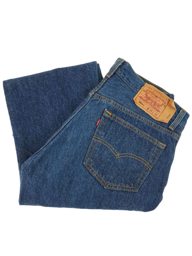 90's Levi's 501 デニムパンツ 濃青 表記(34x34) USA製 | NEW ITEM | | BerBerJin WebStore