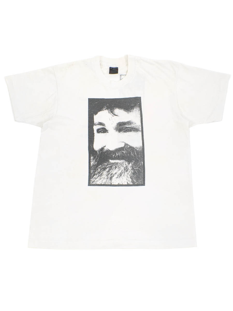 80's SCREEN STARS ''CHARLES MANSON'' 両面プリントTシャツ 表記(XL) | すべての商品 ...