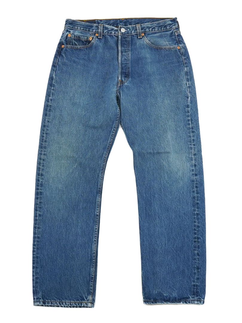 90's Levi's 501 デニムパンツ 良色落ち 表記(34x30) USA製 Rマークのみ赤タブ | NEW ITEM | | BerBerJin WebStore