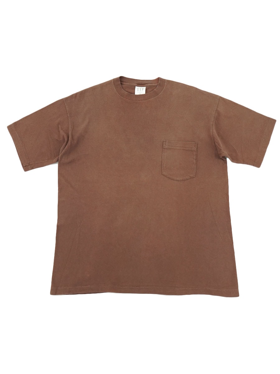 90's OLD GAP 100%コットン ポケットTシャツ チョコブラウン 表記(M) USA製 | すべての商品 | | BerBerJin WebStore