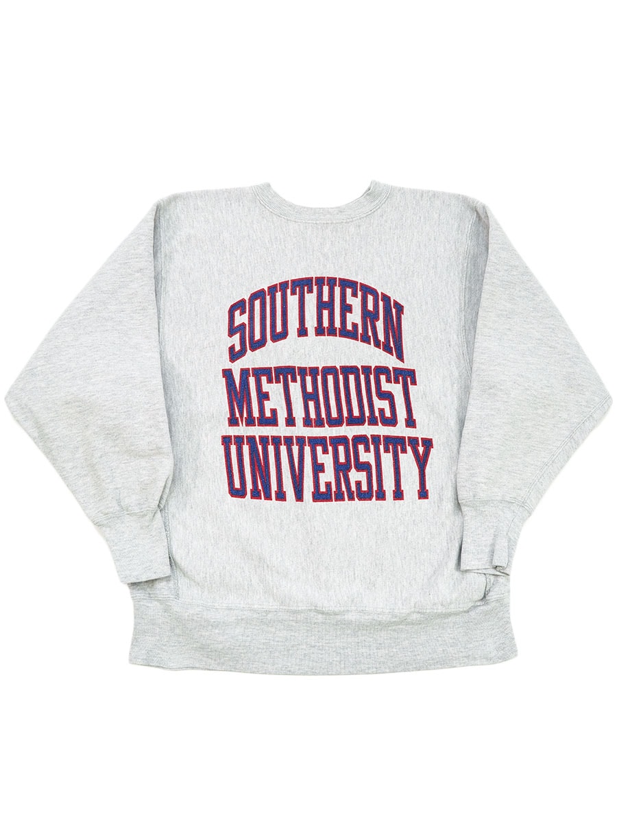 90's 刺繍タグ チャンピオンRW ''SOUTHERN METHODIST UNIVERSITY'' 3段染み込み 表記(L) | すべての商品 | | BerBerJin WebStore