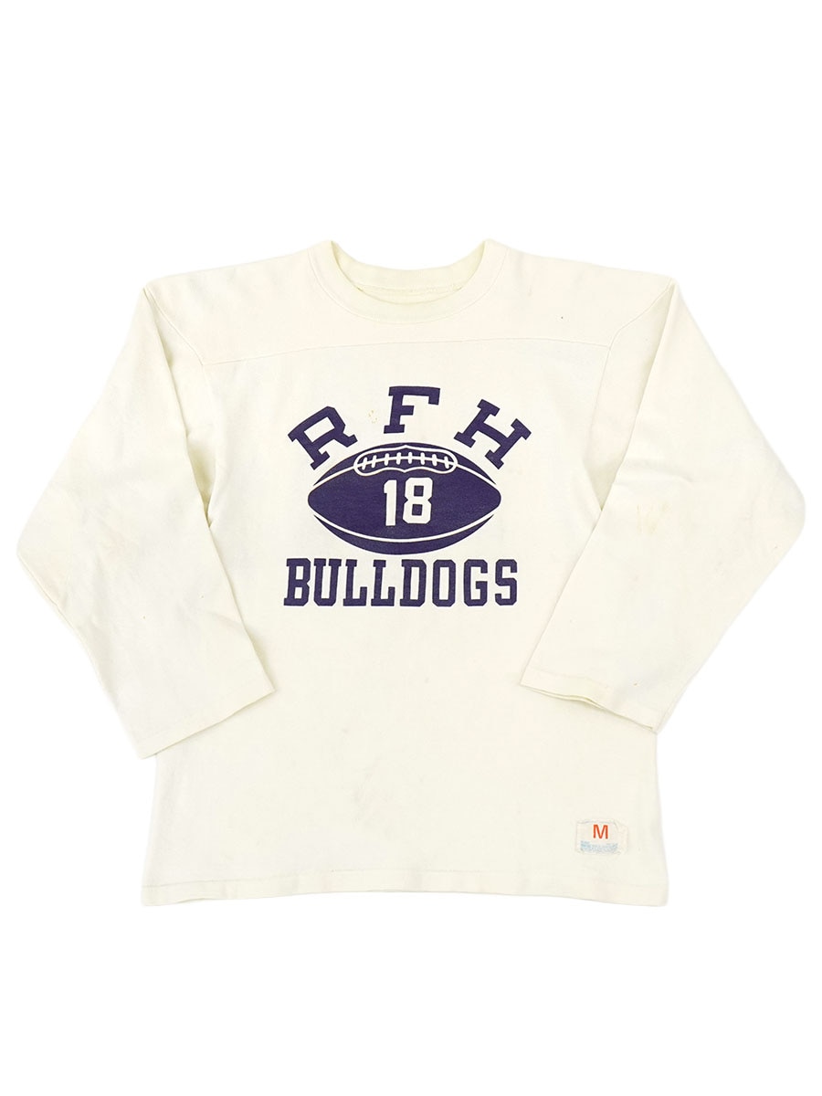 70'S CHAMPION ''RFH BULLDOGS'' FOOTBALL T SHIRT (SIZE. MEDIUM) | すべての商品 ...