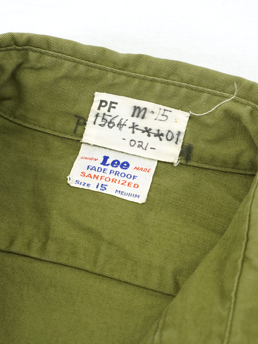 40's Lee FADE PROOF マチ付き ワークシャツ モスグリーン 表記(15) | すべての商品 | | BerBerJin ...