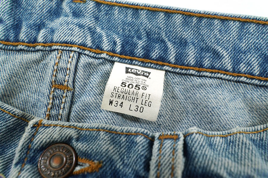 90's Levi's 505 デニムパンツ 良色落ち 表記(34x30) USA製 | SOLD OUT | | BerBerJin WebStore