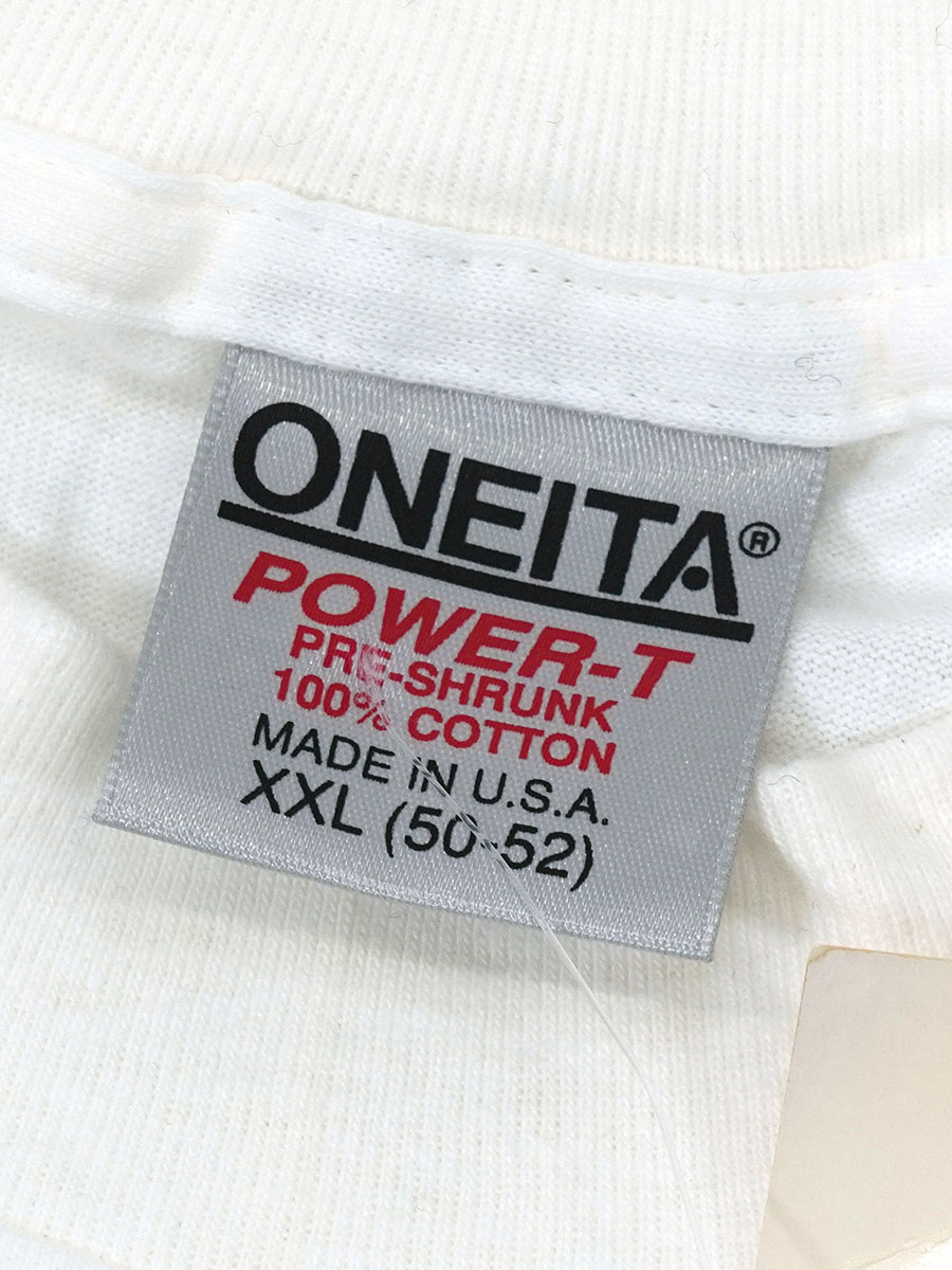 90's ONEITA サルバドール・ダリ ''幻覚剤的闘牛士'' アートプリント L/S Tシャツ ホワイト 表記(XXL) USA製 DEAD | DEAD STOCK ...