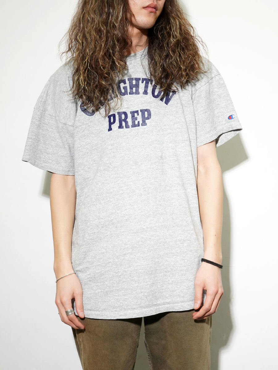 80's トリコタグ チャンピオン ''CREIGHTON PREP'' 霜降りTシャツ 表記(XXL) | SOLD OUT ...