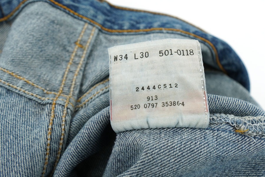 90's Levi's 501 デニムパンツ 表記(34x30) USA製 | NEW ITEM | | BerBerJin WebStore