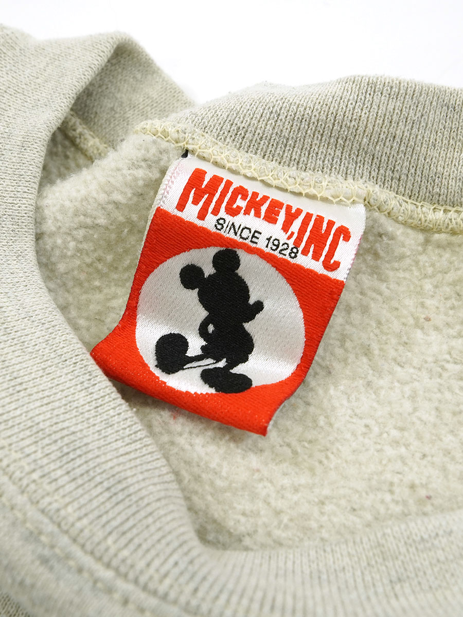 90's MICKEY.INC ''Walt Disney World'' グーフィ セットインスリーブスウェット 実寸(XL位 ...