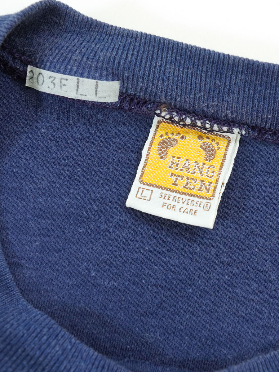 80's HANG-TEN ラグランスリーブTシャツ ネイビー 表記(L) | SOLD OUT | | BerBerJin WebStore
