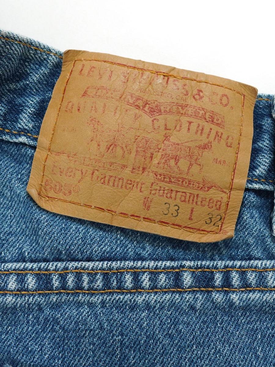 90's～ Levi's 505 デニムパンツ 良雰囲気 表記(33x32) USA製 | すべての商品 | | BerBerJin WebStore