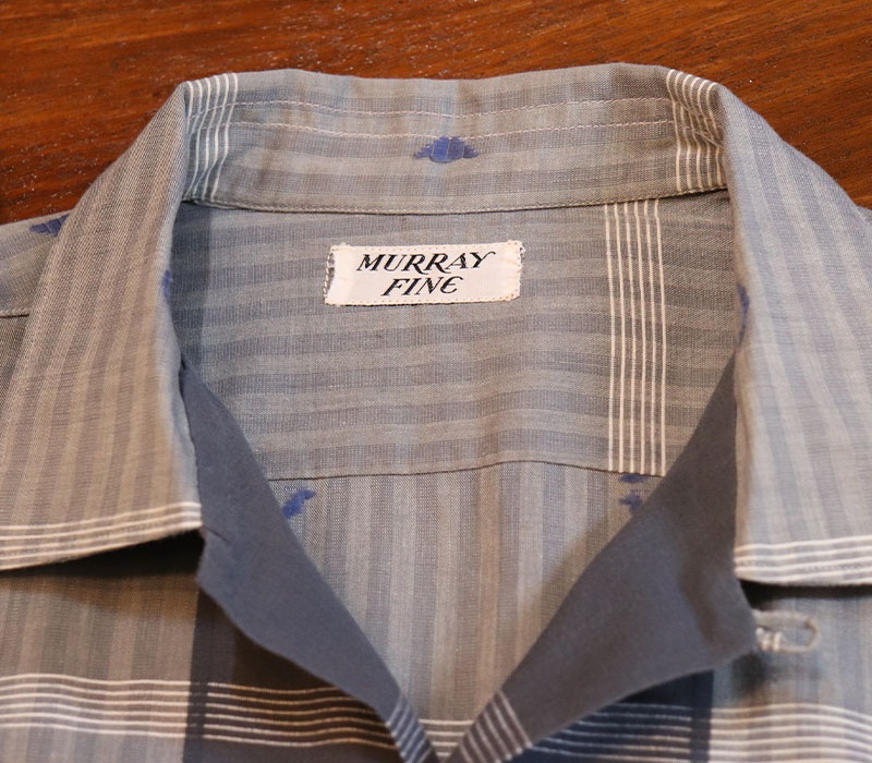 1960s L/S COTTON SHIRT , MURRAY FINE , Size M | FAKEα | | BerBerJin ...