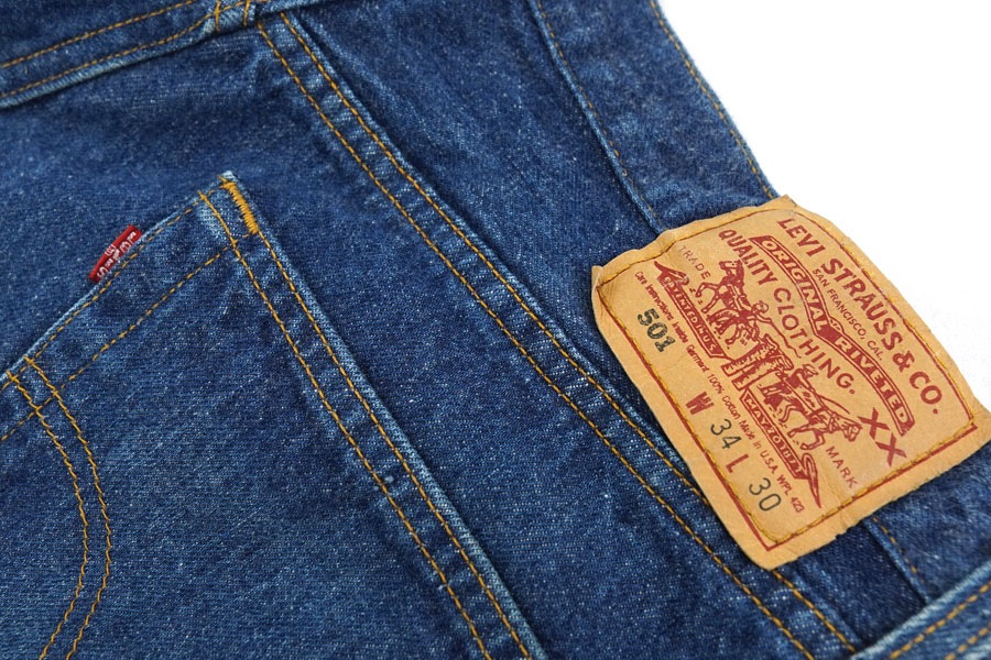 90's Levi's 501 デニムパンツ 美ブルー 表記(34x30) USA製 | SOLD OUT | | BerBerJin WebStore