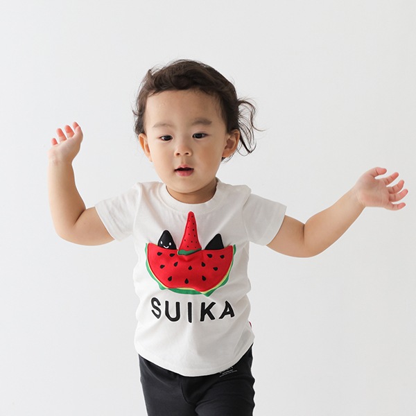 【25SS】スイカTシャツ / ピンク | セール品（ブランド）,CHEEK ROOM | 【公式通販】B.G ROOM STORE（ビージールームストア）