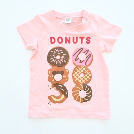【25SS】ドーナッツTシャツ / レッド | 全品（ブランド）,CHEEKROOM | 【公式通販】B.G ROOM STORE（ビージールームストア）