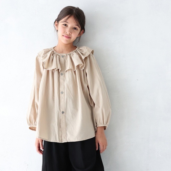 【25SS】フリルブラウス / ホワイト | 全品（ブランド）,undeny. | 【公式通販】B.G ROOM STORE（ビージールームストア）