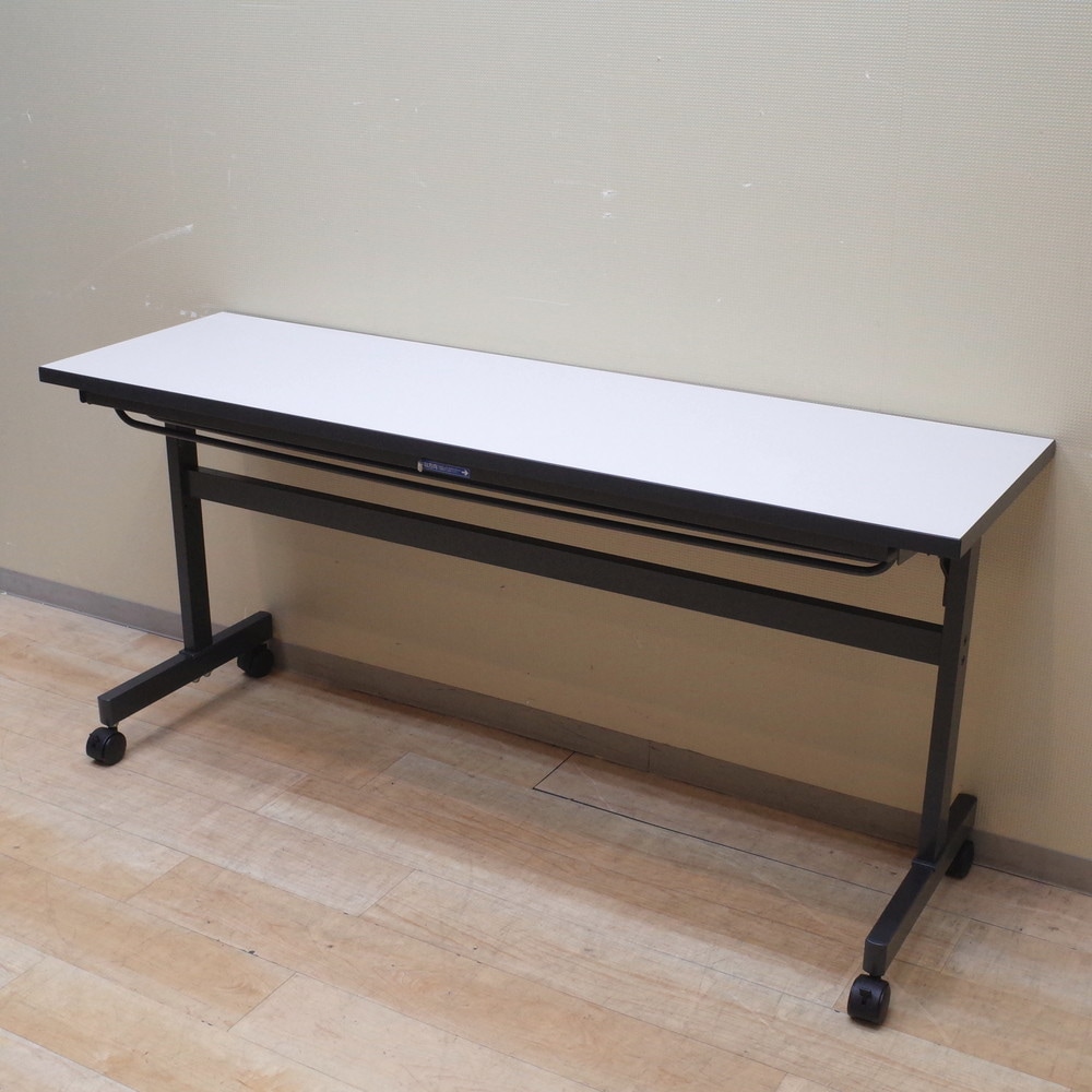 コクヨ KOKUYO KT-60 KT-S62F1N スタックテーブル ホワイト サイドフォールド サイドスタック 会議室 スクール KK12434 中古オフィス家具 配送サイズ300