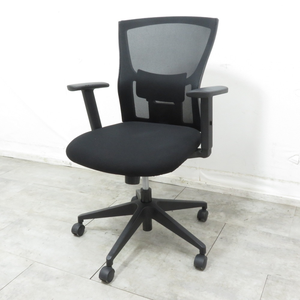 ITOKI イトーキ Salida サリダ YL-5 肘付きオフィスチェア ブラック 事務椅子 リクライニング パソコンチェア デスクチェア PCチェア メッシュ 在宅 ワーク YH13247 ...