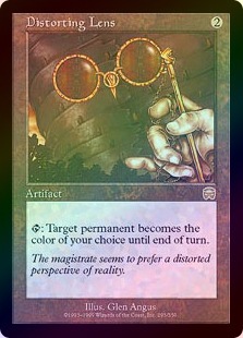 ★SALE★【FOIL】【英】ひずんだレンズ/Distorting Lens[無色R]【MMQ】 | モダン以下・特殊セット,マスクス ...