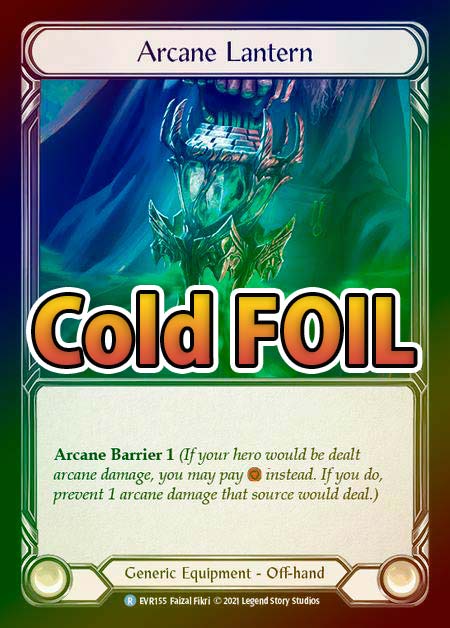 《Cold Foil》[Generic]Arcane Lantern [R]《EVR》 | Flesh and Blood,シングル一覧 ...