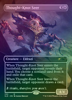 【FOIL】【英】難題の予見者/Thought-Knot Seer[No.1151][無色P]【SLD】 | プロモ・プレリリース系 ...