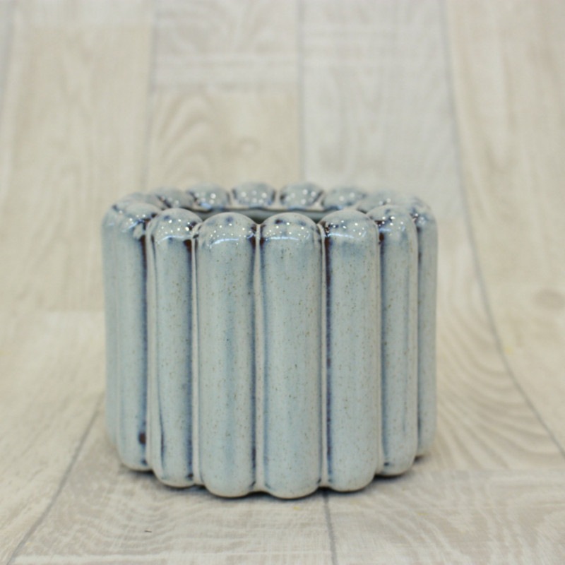 Mirza purple Cement flamingo Pot round XS | 花瓶や鉢,メーカー分類,PTMD | 大田花き商事部 ...