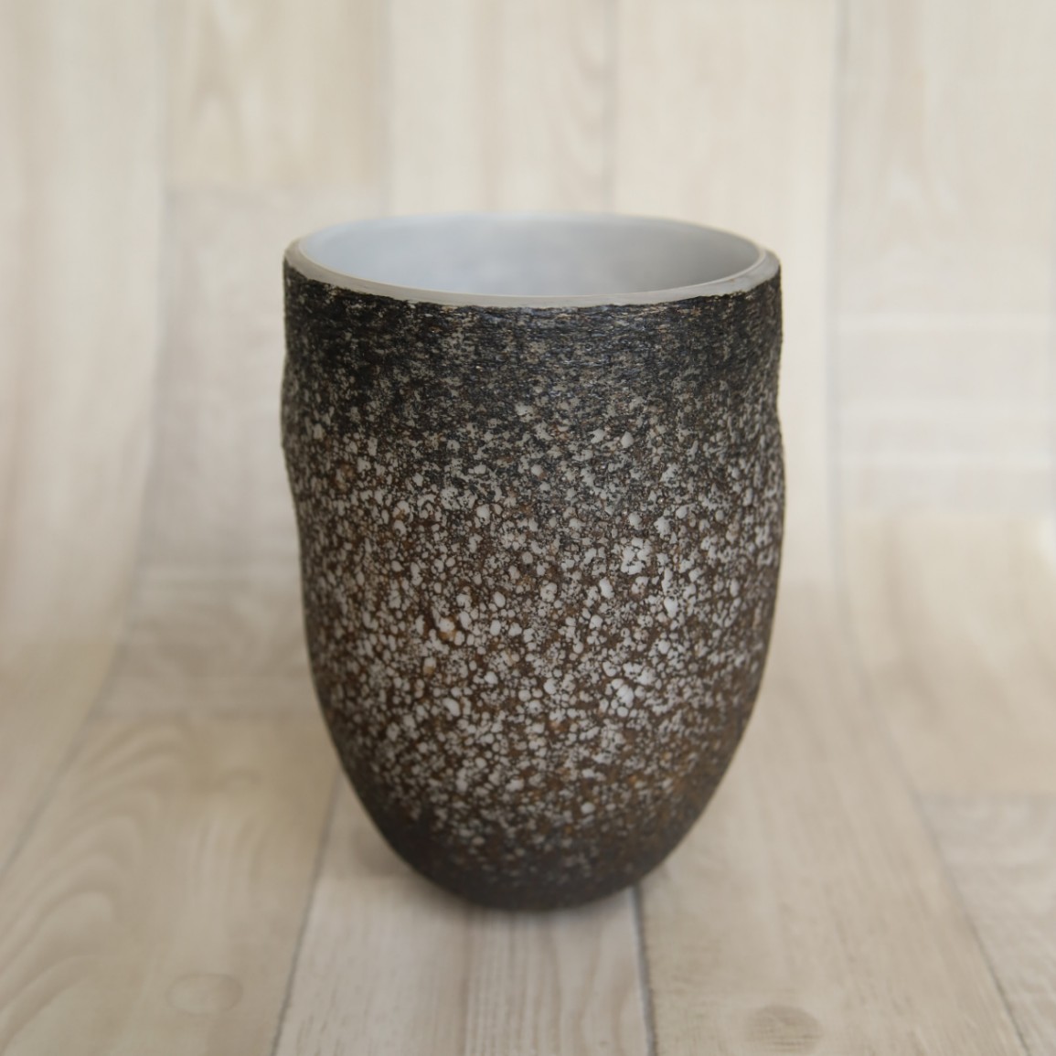 Monika grey dark Glass vase round M | 花瓶や鉢,メーカー分類,PTMD | 大田花き開発ユニット ...