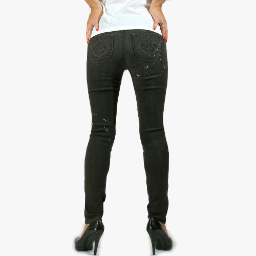 Siwy（シィーウィー） HANNAH Cropped Skinny Smoke on the Water スキニーデニム | LADIES ...