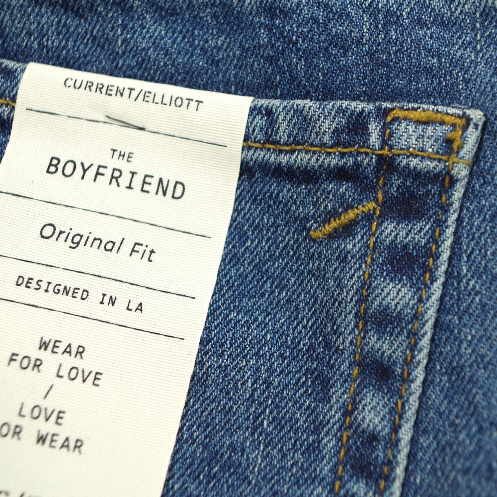 Current Elliott（カレントエリオット） THE BOYFRIEND Cavalier ボーイフレンドデニム