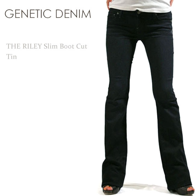 Genetic Denim（ジェネティックデニム） The Riley Bootcut Tin ブーツカットデニム | LADIES ...