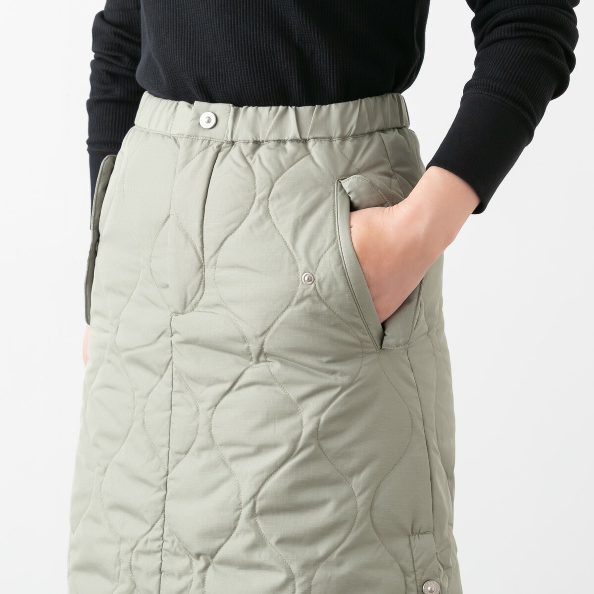 TAION タイオン ミリタリー ダウンスカート 6色 W150SKBML-1LO