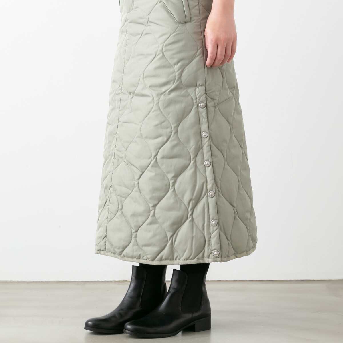 TAION タイオン ミリタリー ダウンスカート 6色 W150SKBML-1LO