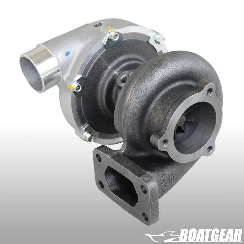 [ヤンマー]ターボチャージャー(RHB6)120149-18041 (4LM-DTZ) | [ヤンマー]エンジン部品別,28.タービン・吸気系 | BOATGEAR [ ボートギア ]