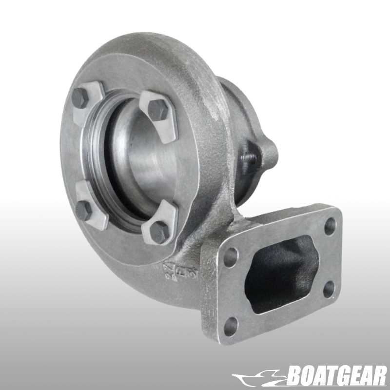 [ヤンマー]ハウジング（タービン）XNE938260 | [ヤンマー]エンジン部品別,28.タービン・吸気系 | BOATGEAR [ ボートギア ]