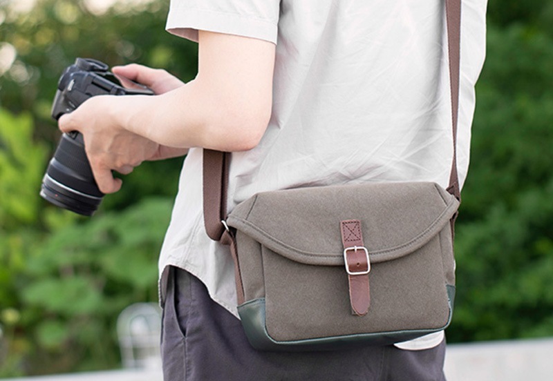 BAGWORKS 防水カメラバッグ CAMERAMAN 帆布キャンバス/日本製/おしゃれ