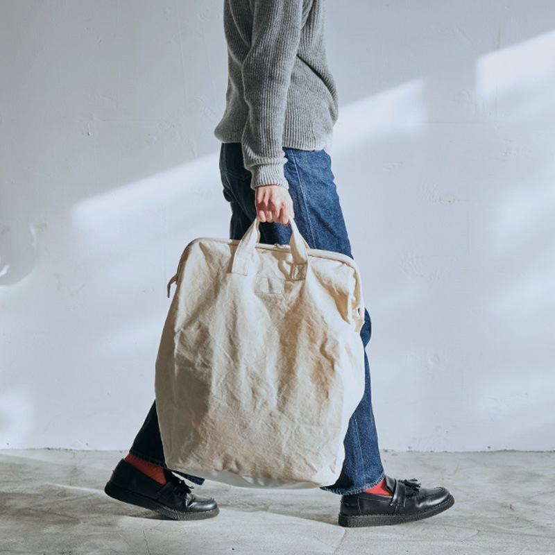 BAGWORKS ランドリーバッグ LAUNDRYMAN  綿 コットン 日本製 おしゃれ かばん  【送料無料】 BAGWORKS ランドリーバッグ LAUNDRYMAN 綿コットン/日本製/おしゃれ