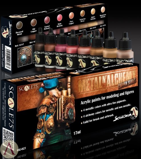 boiler store|[SALE:20%OFF]SSE-021 METAL 'N' ALCHEMY COPPER PAINT SET| SCALE75,SCALEペイントセット - ウォー ...