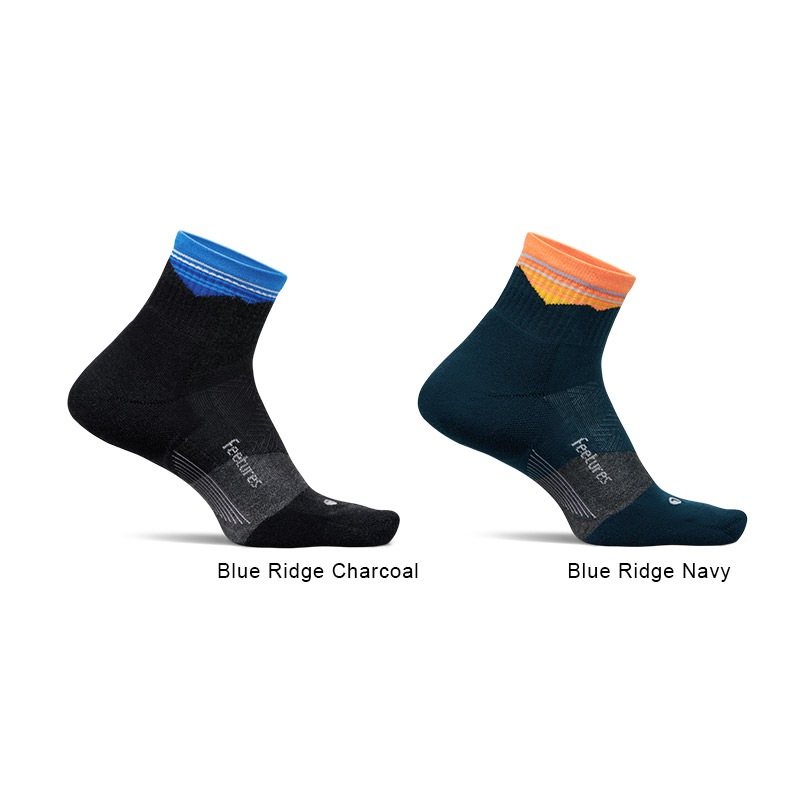 フィーチャーズ/Feetures TRAIL MAX CUSHION QUARTER ランニングソックス - フィーチャーズ(Feetures ...