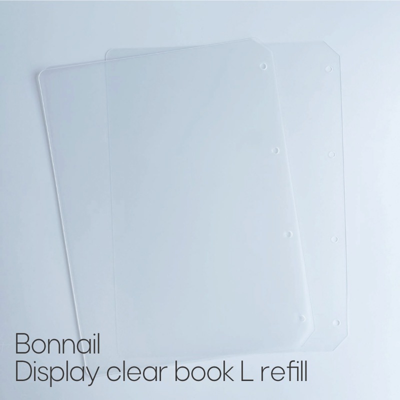 BonnailディスプレイクリアBOOK L レフィル | 新入荷商品 | | BONNAIL ONLINE