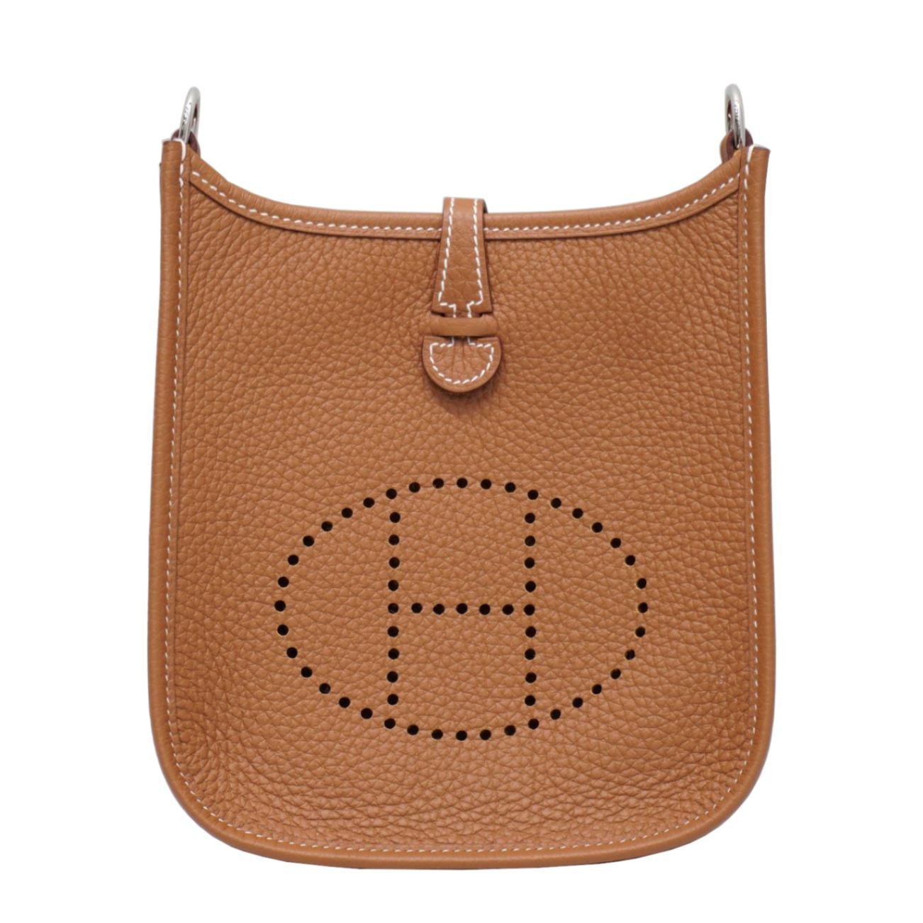 HERMES (エルメス) エヴリンTPM ショルダーバッグ ゴールド(SV金具) トリヨン B刻印 未使用 B121 | エルメス ...