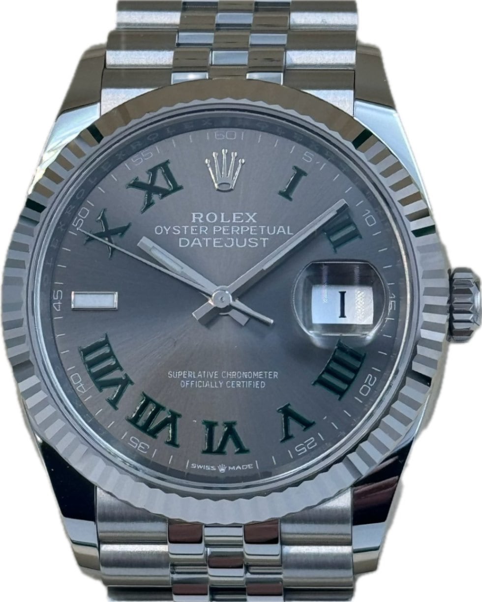 ROLEX (ロレックス) デイトジャスト36 126234 スレート SS/WG 未使用品 心斎橋店 CAT-315 | ROLEX,デイトジャスト | ブランドバンク ショッピングサイト