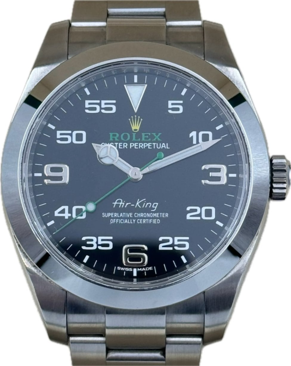 ROLEX (ロレックス) エアキング 116900 ブラック SS 中古品 心斎橋店 CAT-460 | ROLEX,エアキング | ブランドバンク ショッピングサイト