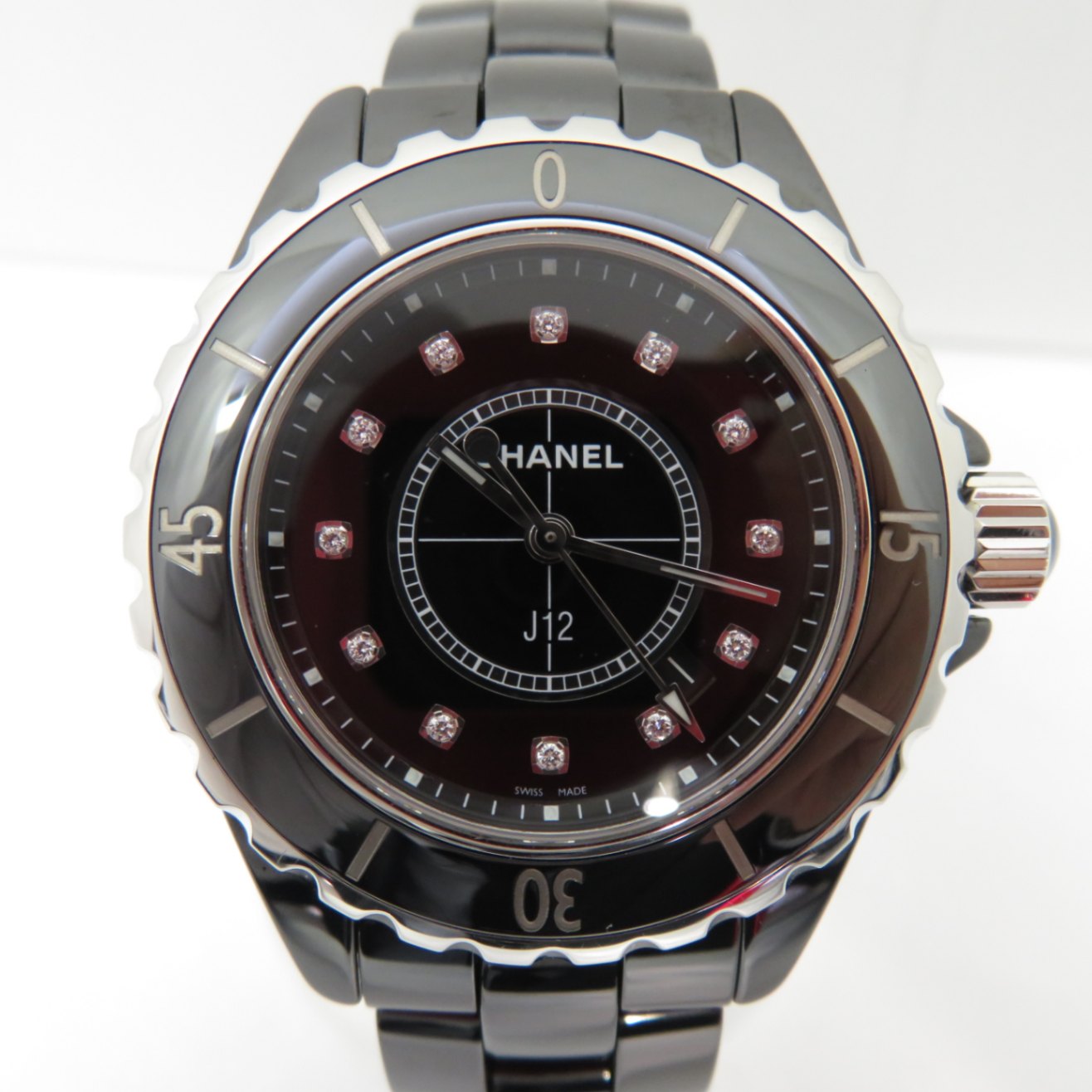 CHANEL(シャネル) J12 H1625 黒セラミックDインデックス 箱,ギャラ付属 2019.2月 中古品 UG-238 上野店 | シャネル | ブランドバンク ショッピングサイト