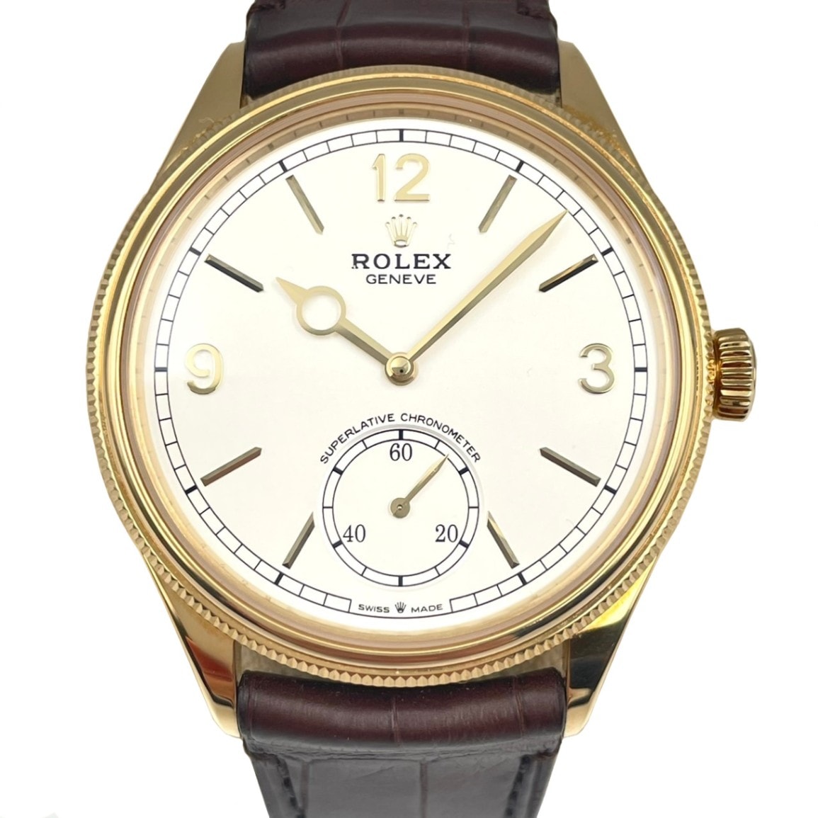 ROLEX(ロレックス) 1908 52508 ホワイト K18YG/レザー 2024年4月 中古美品 CAT-883 (心斎橋店 ...