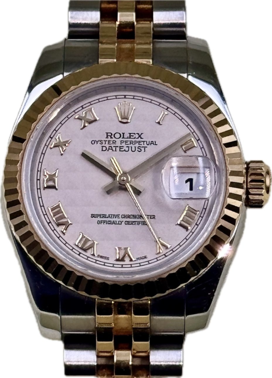 ROLEX(ロレックス) デイトジャスト26 179173 ピラミッドローマ アイボリー 中古品 心斎橋店 ST-200 | ROLEX,デイトジャスト | ブランドバンク ショッピングサイト
